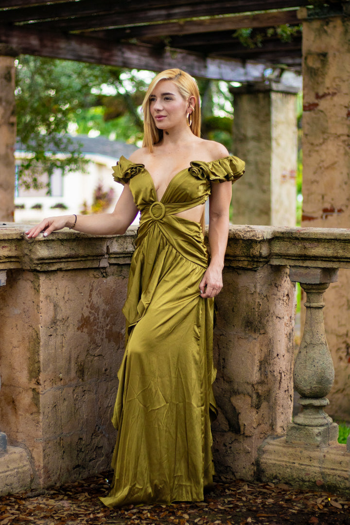 Gaby Dress Satin – Katanda Boutique